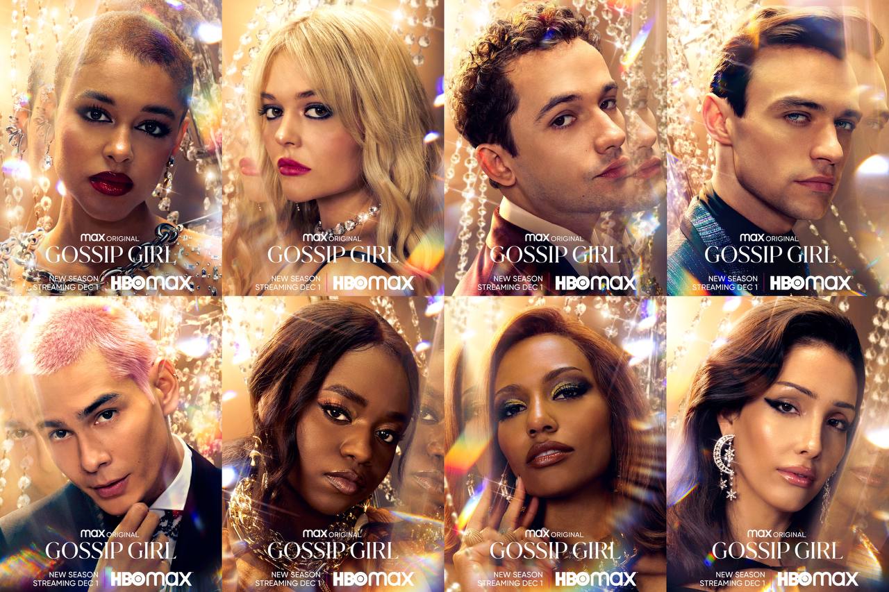 Novos Pôsteres Individuais Da 2ª Temporada Do Reboot De ‘gossip Girl